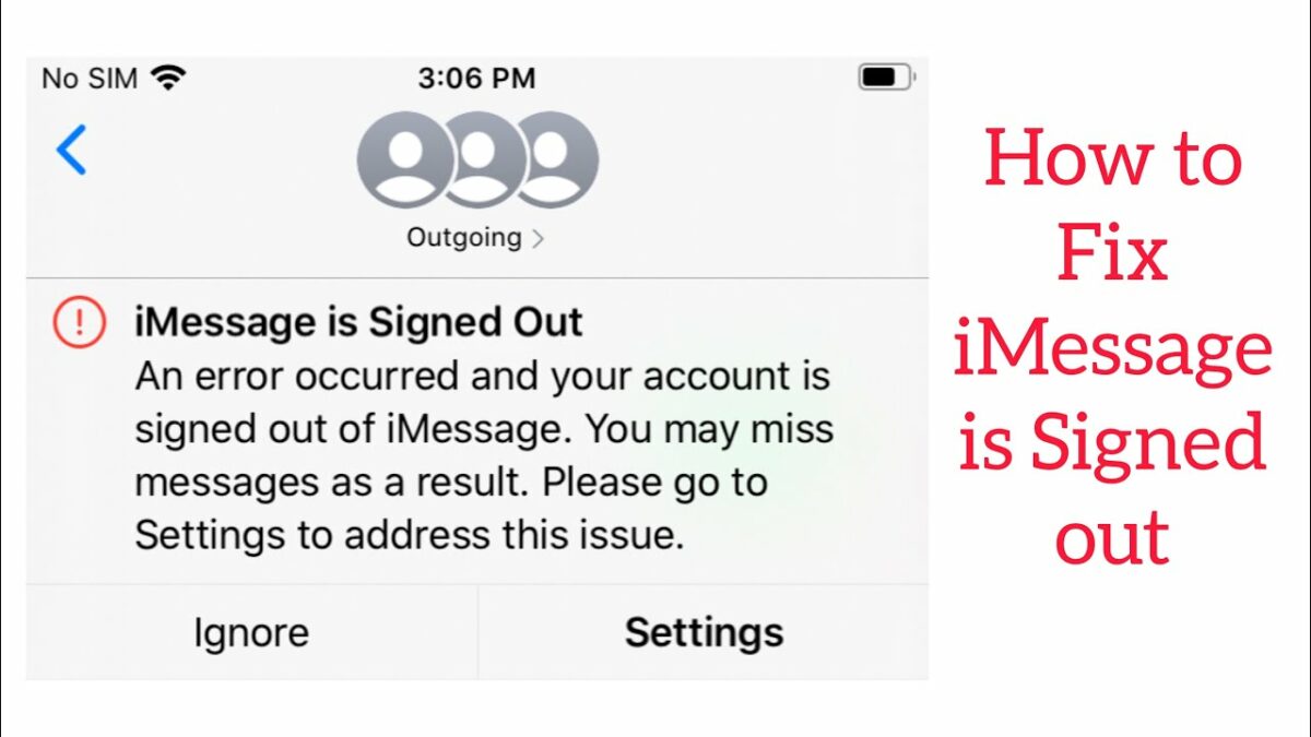 [SOLVED] iMessage is Signed Out Error: 5 Effective Strategies to Tackle ...